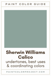 Sherwin Williams Calico: Complete Color Review - The Paint Color Project