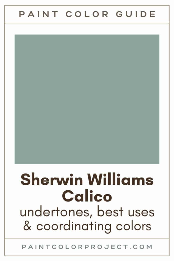 Sherwin Williams Calico: Complete Color Review - The Paint Color Project