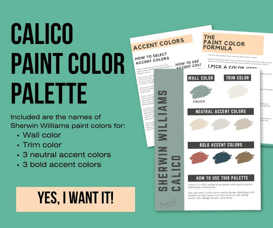 Sherwin Williams Calico: Complete Color Review - The Paint Color Project