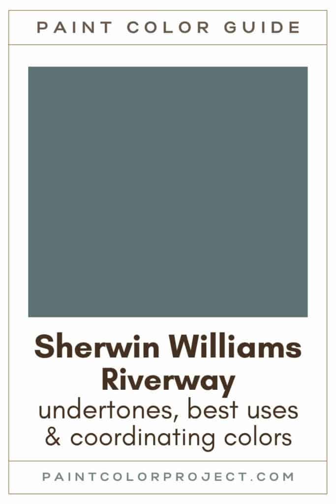 Sherwin Williams Riverway: Complete Color Review - The Paint Color Project