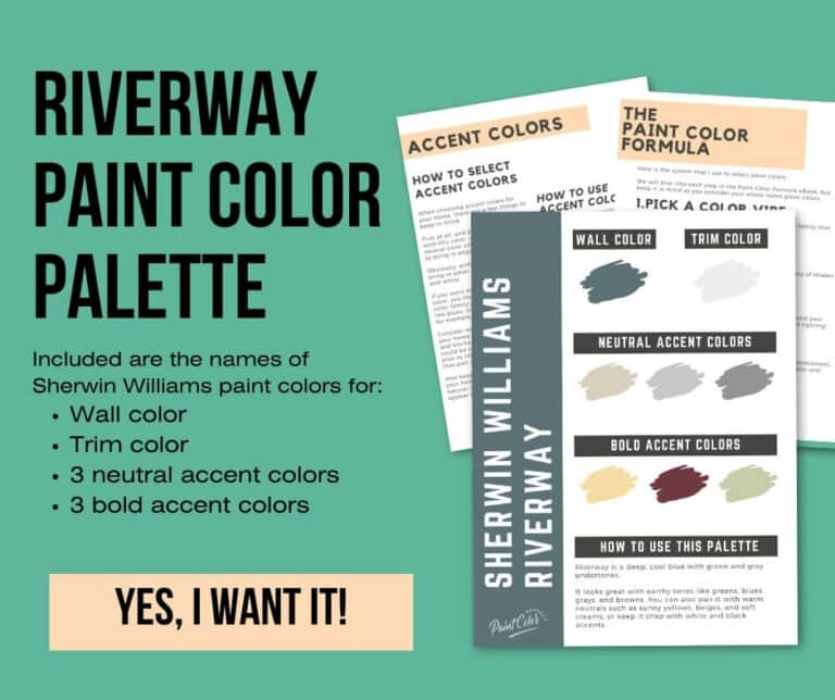 Sherwin Williams Riverway: Complete Color Review - The Paint Color Project