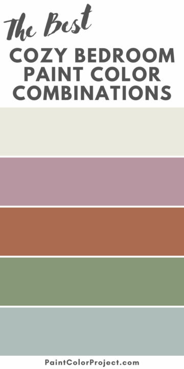 Cozy Bedroom Paint Color Combinations for Every Style - The Paint Color ...