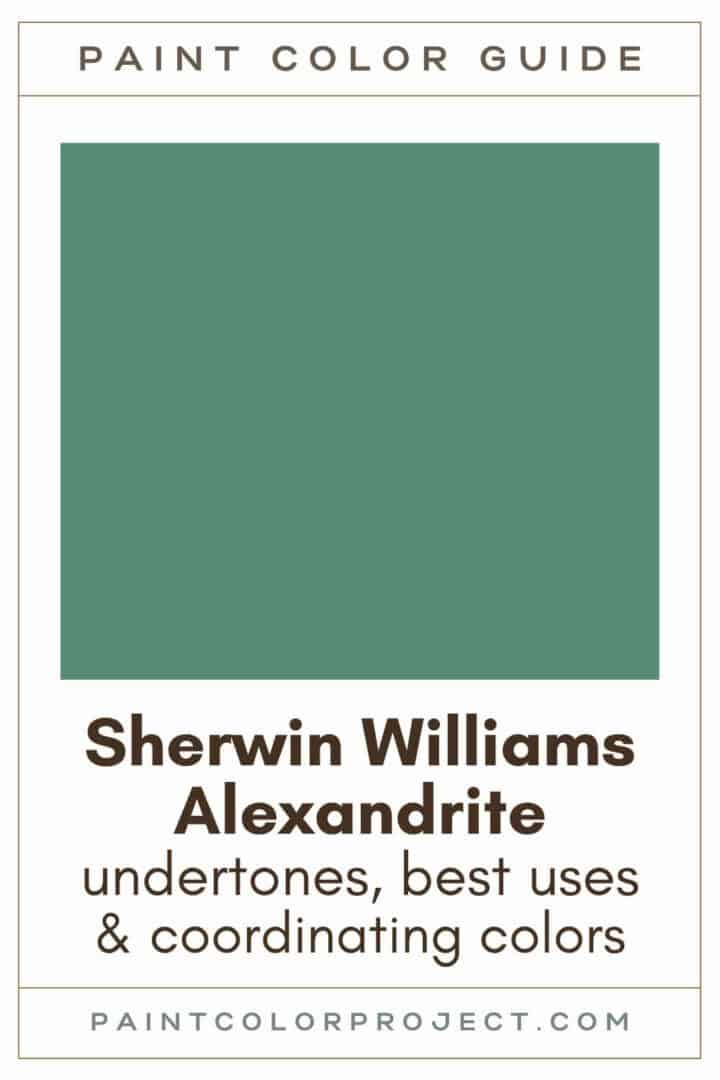 Sherwin Williams Alexandrite: Complete Color Review - The Paint Color ...