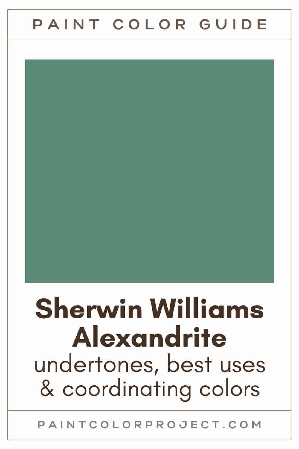 Sherwin Williams Alexandrite: A Complete Color Review - The Paint Color ...