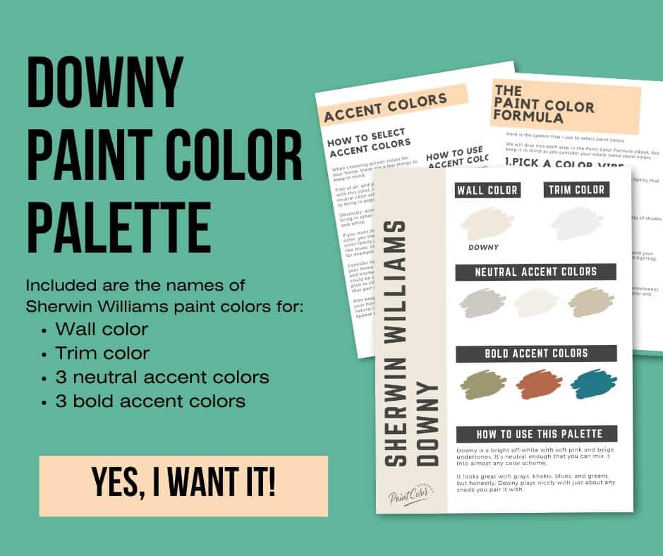 Sherwin Williams Downy: Complete Color Review - The Paint Color Project