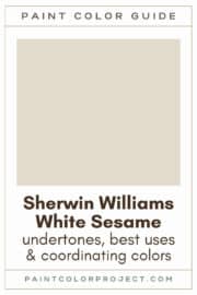 Sherwin Williams White Sesame: Complete Color Review - The Paint Color ...