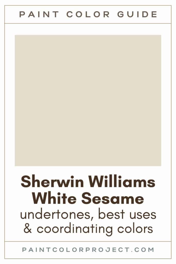 Sherwin Williams White Sesame: A Complete Color Review - The Paint ...