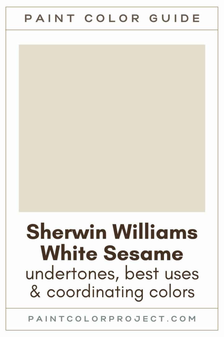 Sherwin Williams White Sesame: A Complete Color Review - The Paint ...