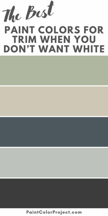 Best Paint Colors for Trim (When You Don’t Want White) - The Paint ...