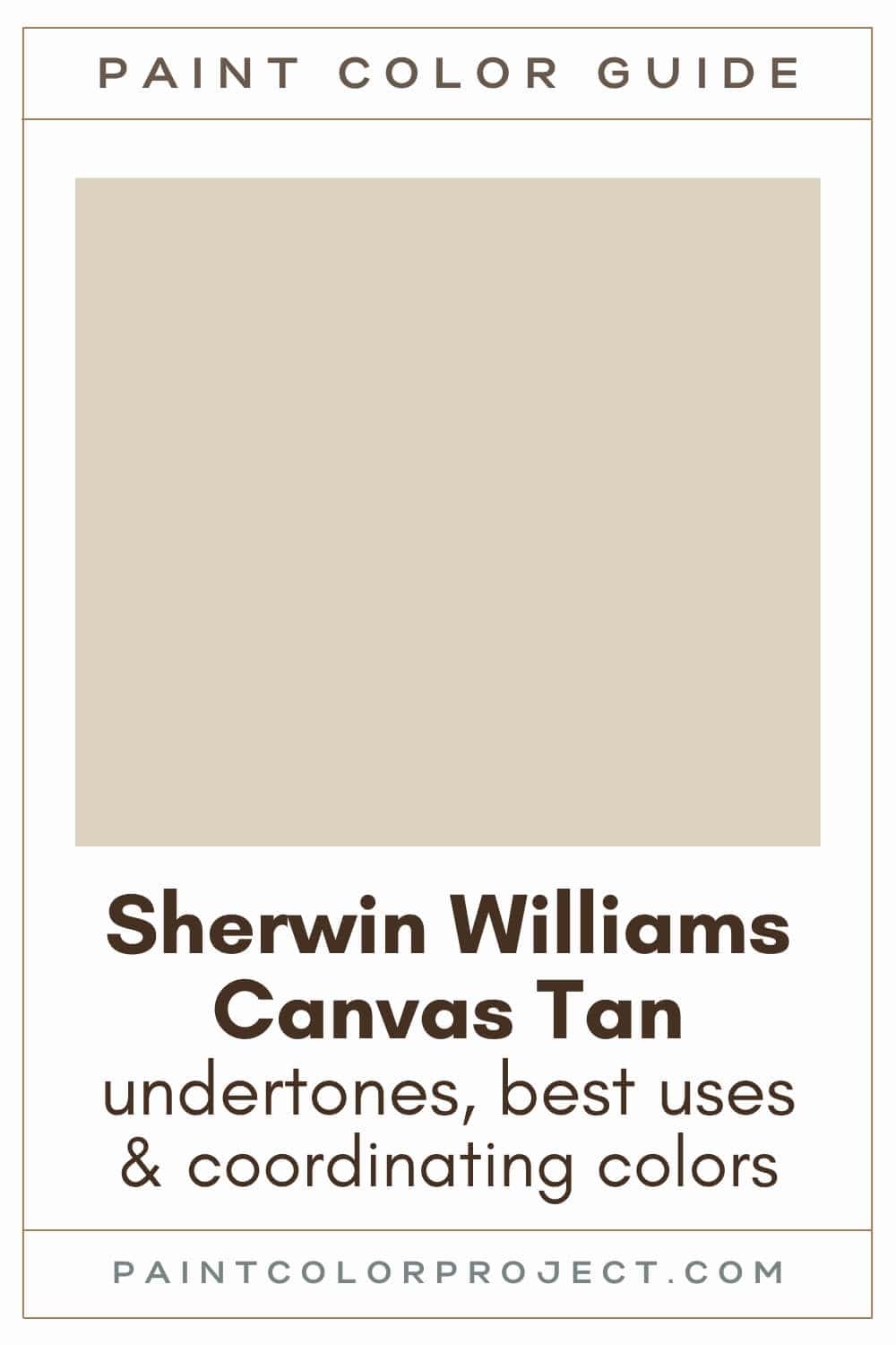 Sherwin Williams Canvas Tan: A Complete Color Review - The Paint Color ...