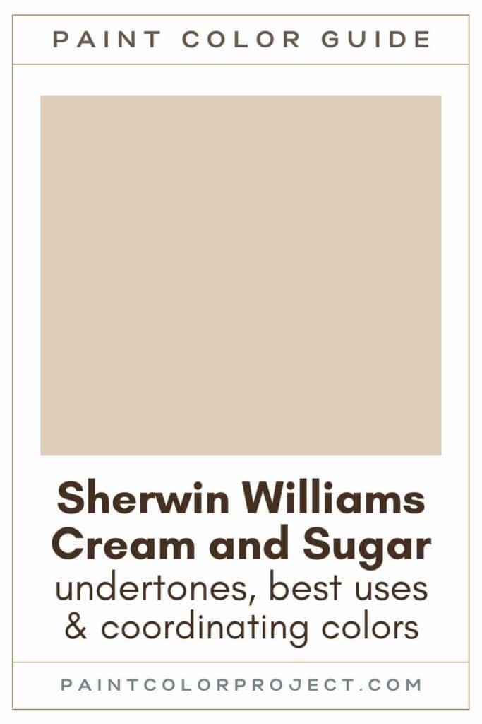 Sherwin Williams Cream and Sugar: Complete Color Review - The Paint ...