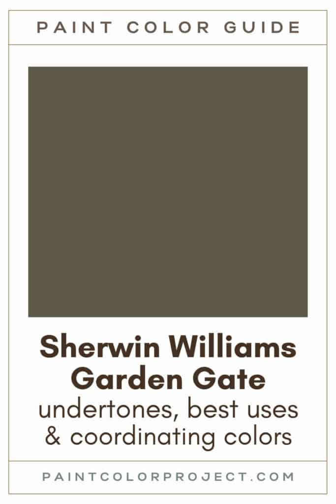 Sherwin Williams Garden Gate: Complete Color Review - The Paint Color ...