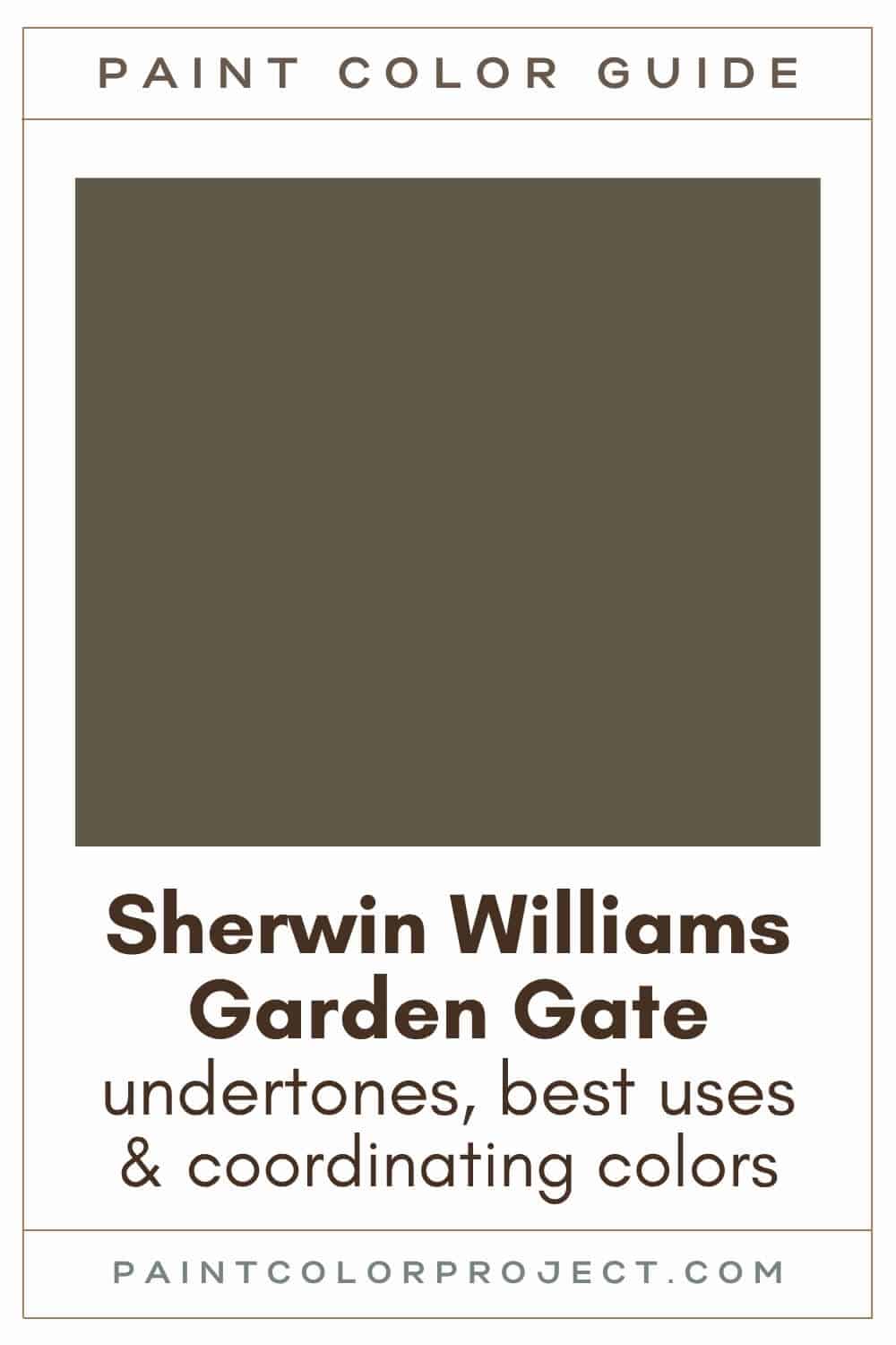 Sherwin Williams Garden Gate: Complete Color Review - The Paint Color ...