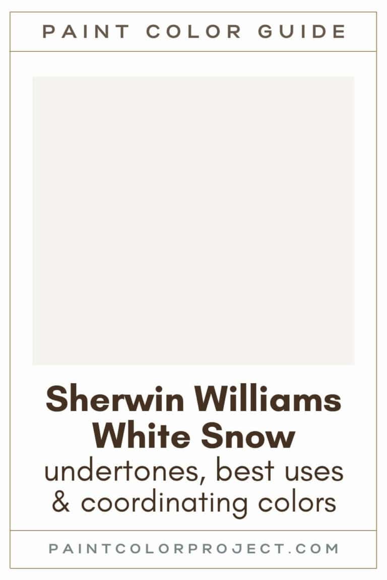 Sherwin Williams White Snow: A Complete Color Review - The Paint Color ...