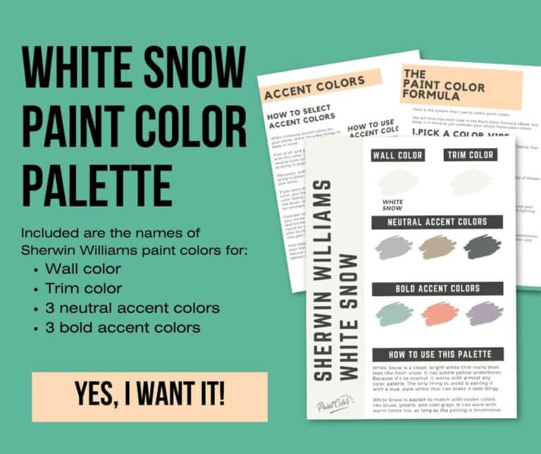 Sherwin Williams White Snow: Complete Color Review - The Paint Color ...