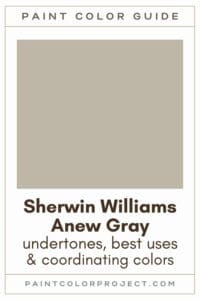 Sherwin Williams Anew Gray: Complete Color Review - The Paint Color Project