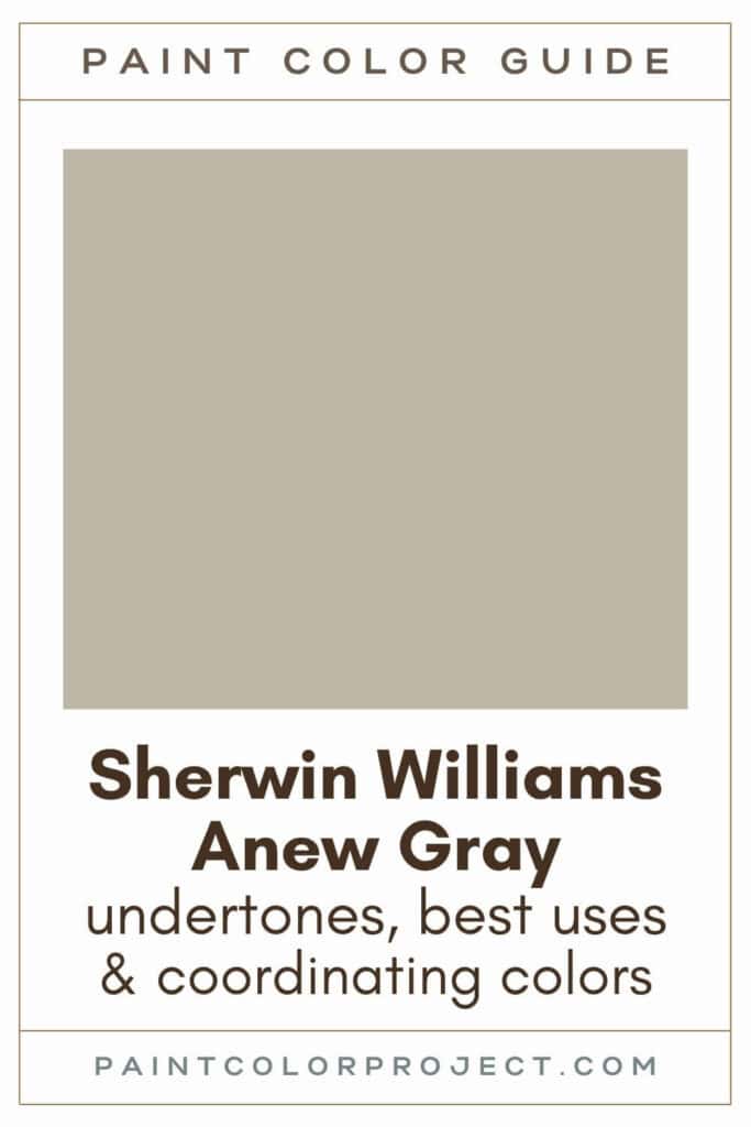 Sherwin Williams Anew Gray: Complete Color Review - The Paint Color Project