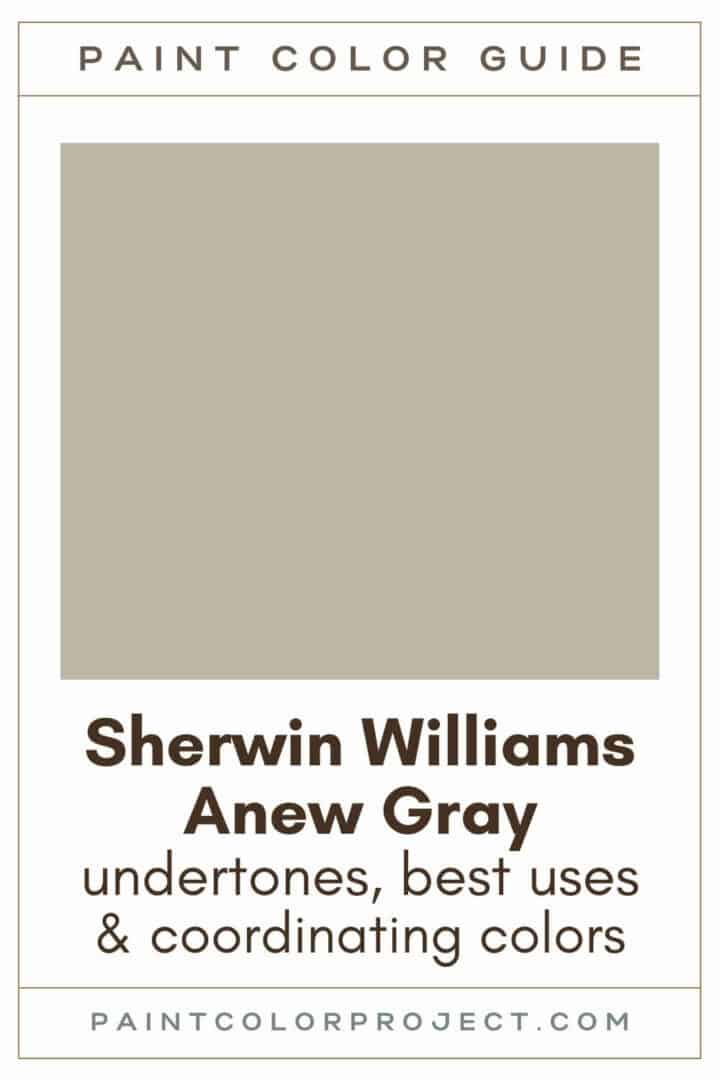Sherwin Williams Anew Gray: Complete Color Review - The Paint Color Project