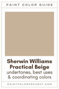 Sherwin Williams Practical Beige: Complete Color Review - The Paint ...