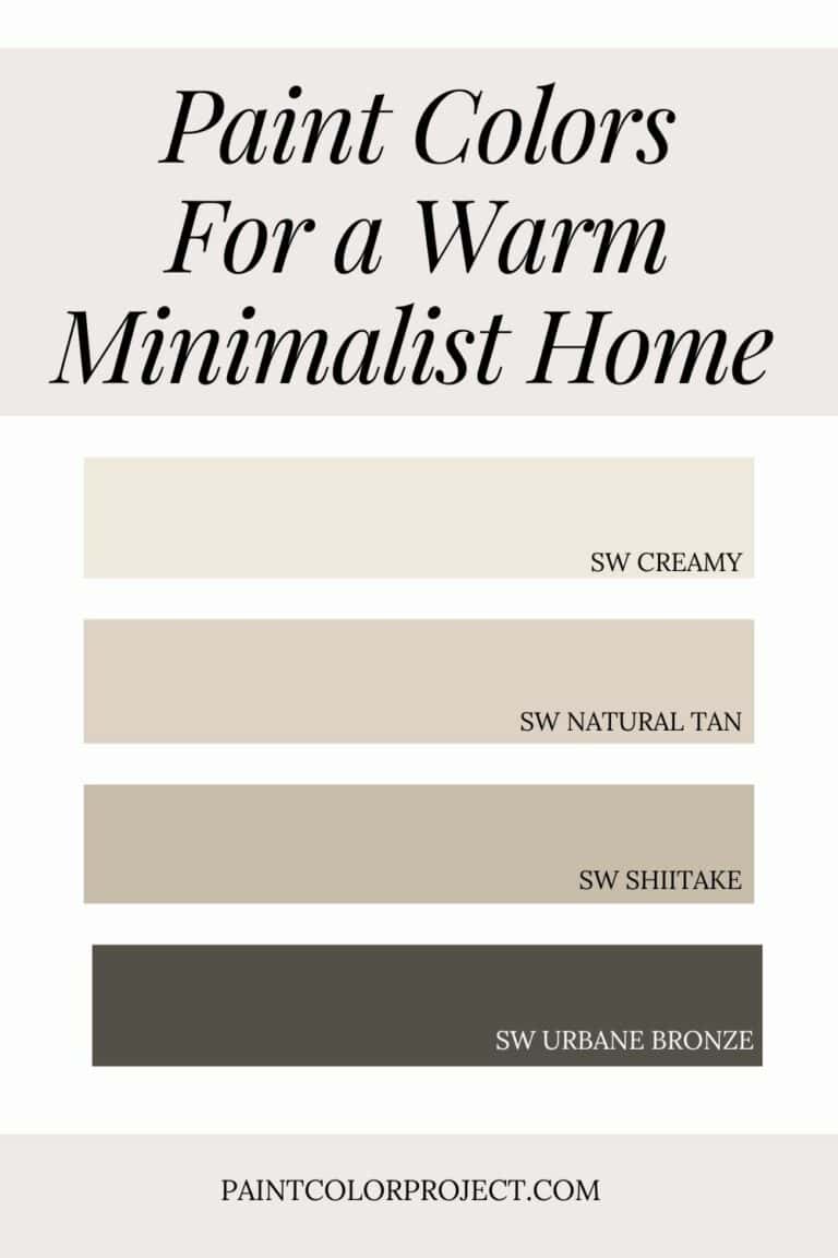Warm Minimalist Home Palette: Paint & Decor Ideas That Feel Effortless ...