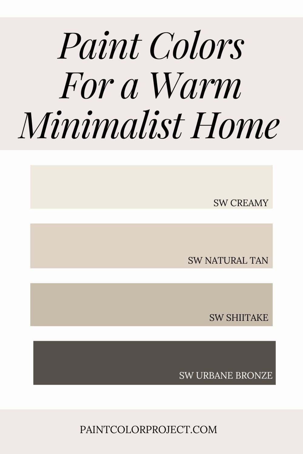Warm Minimalist Home Palette: Paint & Decor Ideas That Feel Effortless ...