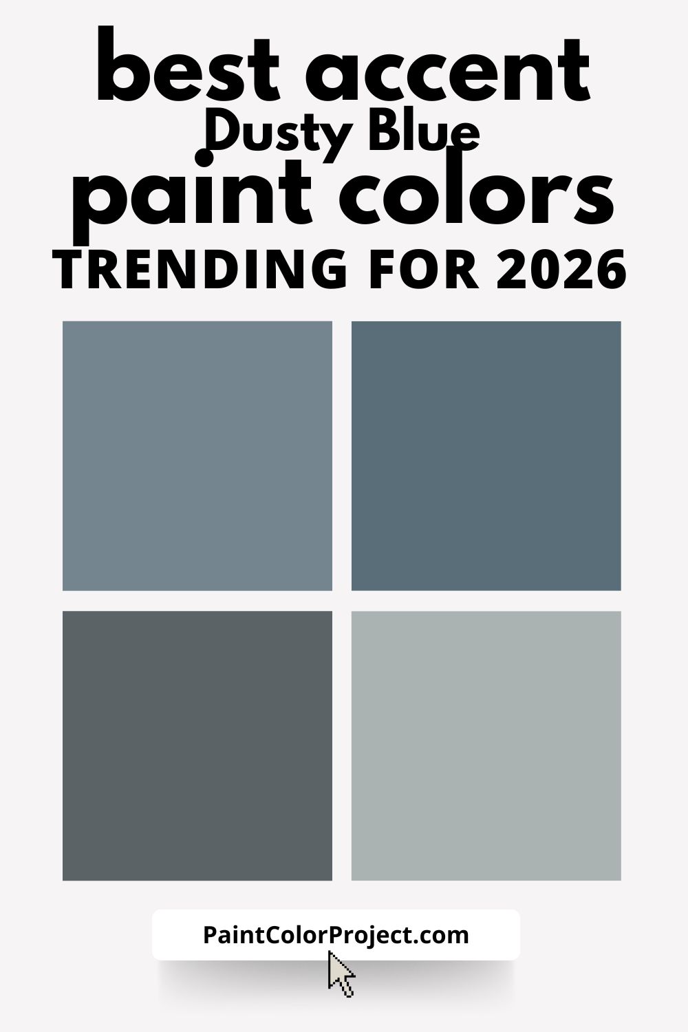 2026 Trending Accent Paint Colors - The Paint Color Project