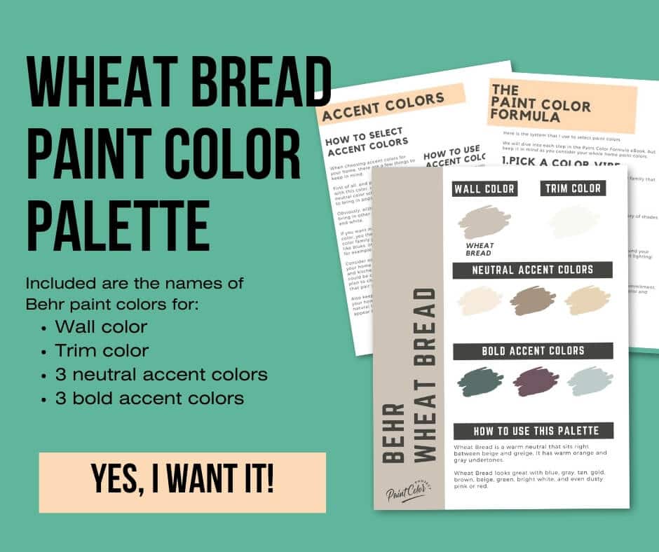 Behr Wheat Bread: A Complete Color Review - The Paint Color Project