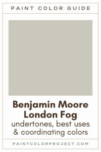Benjamin Moore London Fog: A Complete Color Review - The Paint Color ...